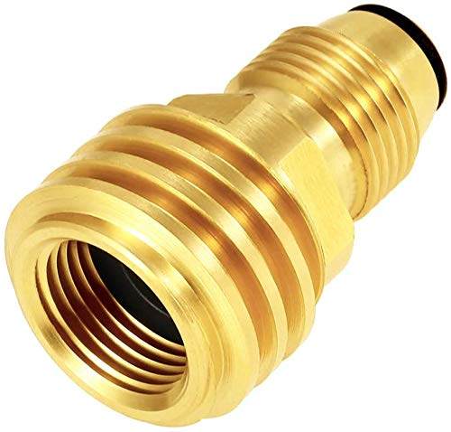 YOUHO Propane Tank Adapter Converts POL LP Tank Service Valve to QCC1 / Type1 Hose or Regualtor - Old to New qcc1 Propane Fitting