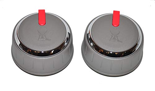 Weber 66048 Set of 2 Control knobs for Genesis II E/SE Series (Model Years 2017 and Newer).