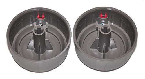 Weber 66048 Set of 2 Control knobs for Genesis II E/SE Series (Model Years 2017 and Newer).