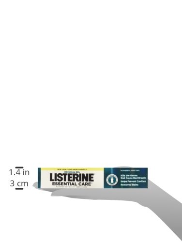 Listerine Essential Care Toothpaste, Powerful Mint Gel, 4.2 Ounce