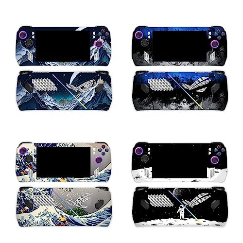Skin Sticker Protect Sticker Colourful Vinyl Protective Film for ROG Ally Gaming Console (Spaceman)