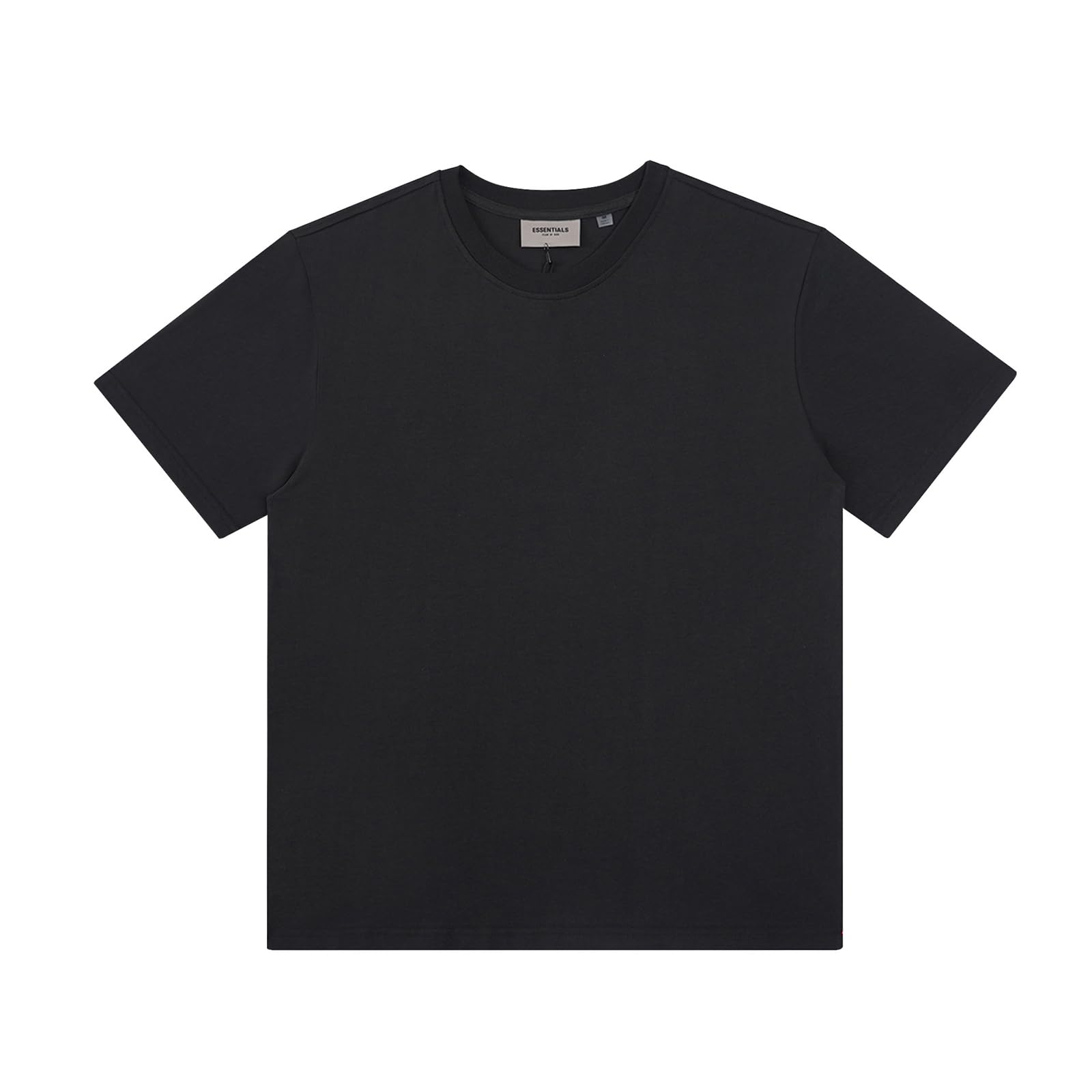 THE DINWEI NICE Hip Hop T-Shirt Ess Letter Print Couples Tee Sweatshirt for Men and Women Short Sleeve Oversized (Black,Small,Small)