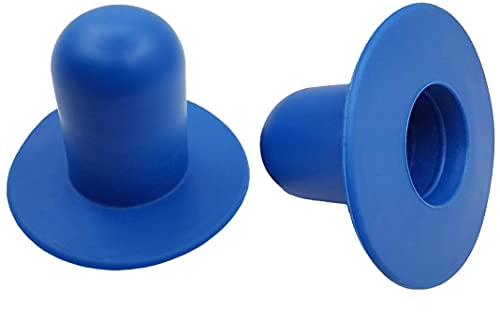 Qissiq Parts Shop Replacement Ground Swimming Pool Filter Pump Strainer Hole Plug Stopper for INTEX (2 Pack)