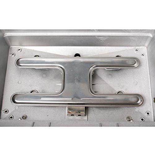 PGS T-Series T40 Commercial Cast Aluminum Propane Gas Grill with Timer On Bolt-Down Patio Post