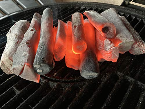 The Bincho Grill Binchotan Charcoal for Japanese BBQ 22lbs. Premium Hardwood High-Grade for Yakitori