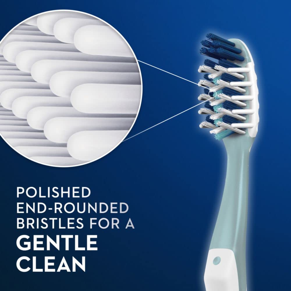 Oral-B CrossAction All in One Toothbrushes, Soft, 2 Count