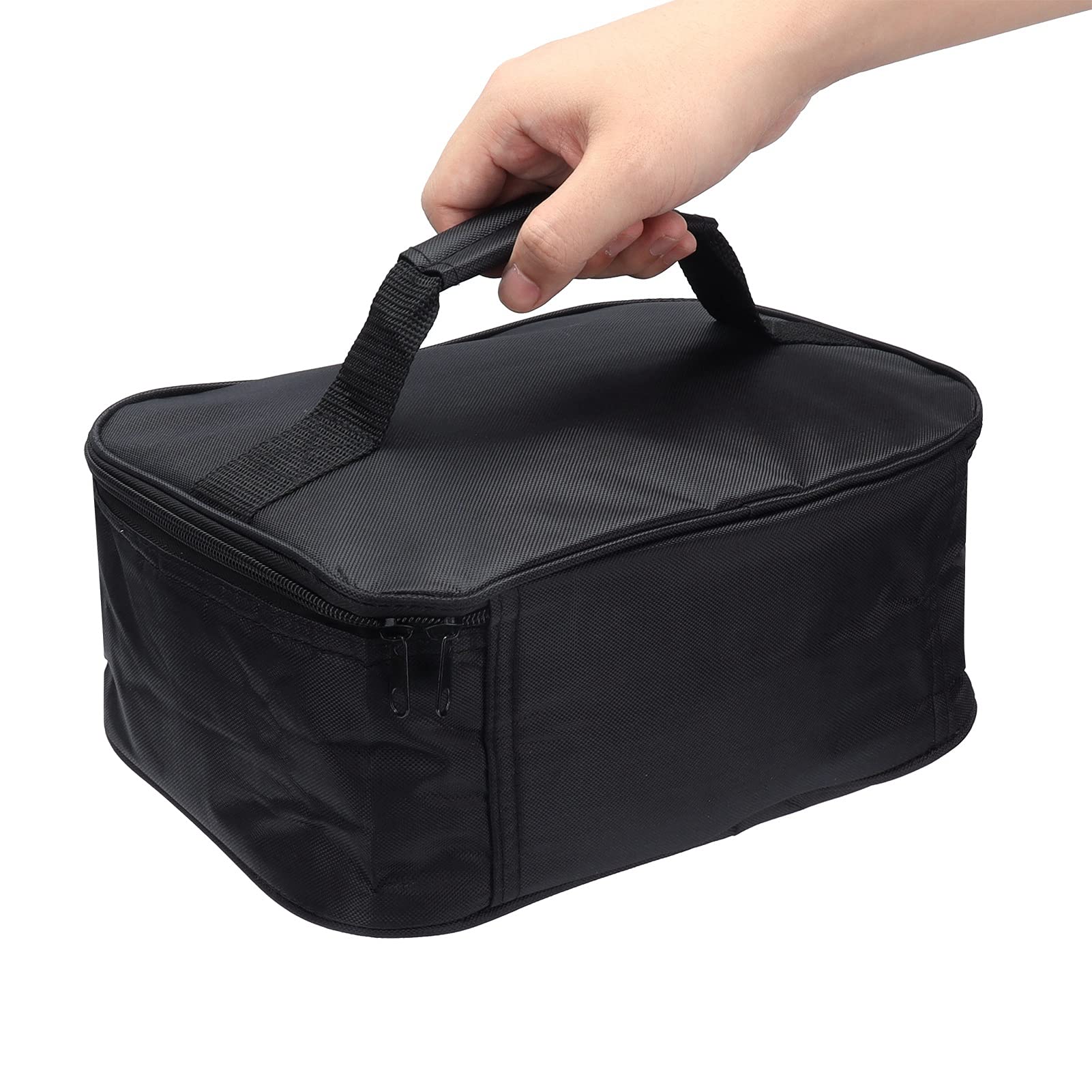 Smart Portable Oven for Car, Portable Mini Car Microwave, 12V Electric Oven Fast Heating Picnic Box for Travel Camping Food Cooking Black