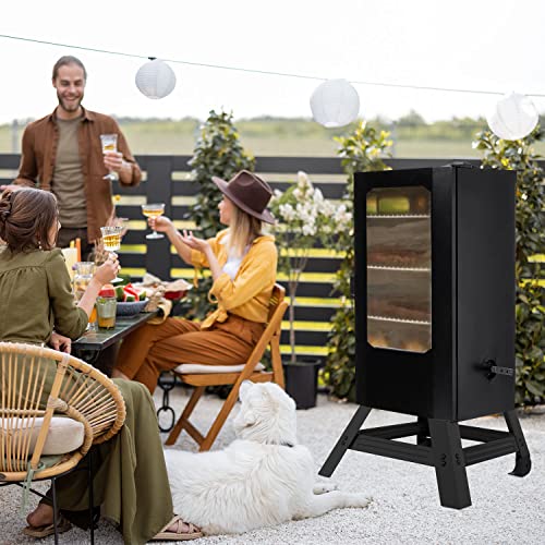 EasiBBQ Universal Leg Extension Kit and Cover Bundle for Masterbuilt 30-inch Digital Electric Smoker. Compatible with Digital Electric Smokers Part Numbers: MB20071117 MB20101114 MB20070421 MB20070210