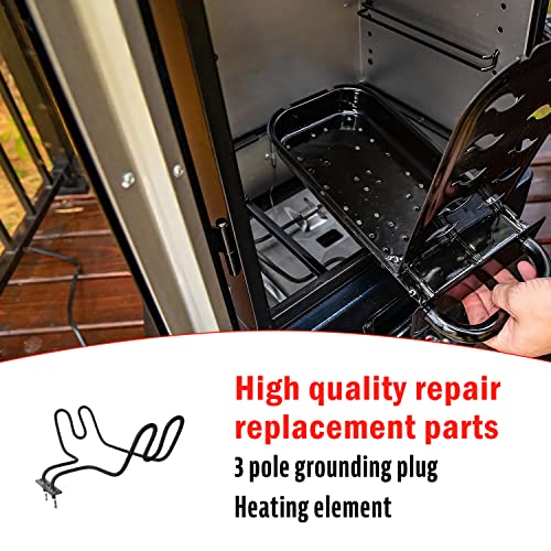 Grill Heating Element Replacement Part for Pit Boss Digital Control Electric Vertical Smoker 2-Series & 3-Series,120v,1650w