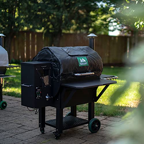 Green Mountain Grills Insulated Thermal Winter Blanket for Daniel Boone Smart Pellet Grills, Increases Burn Efficiency by 50 Percent, Black