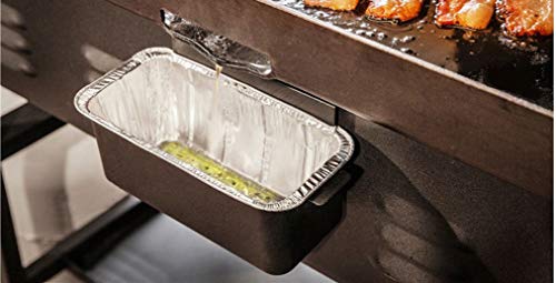 BBQMFG Grease Cup Liners for Blackstone Griddle l 20 Pack Drip Pan Liners for 36 Inch l 30 Inch l 28 Inch l 22 Inch l 17 Inch Griddle with 7 x 3 Inch Rear Grease Cup