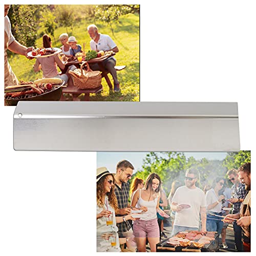 Flavorizer Bar Replacement for Weber Spirit I & II 200 Series, Spirit E210, S210, E220, S-220, 7635 Stainless Steel Grill Heat Plate, 3 Pack, 15.3" x 3.5" x 2.5" (Front Control Panels)
