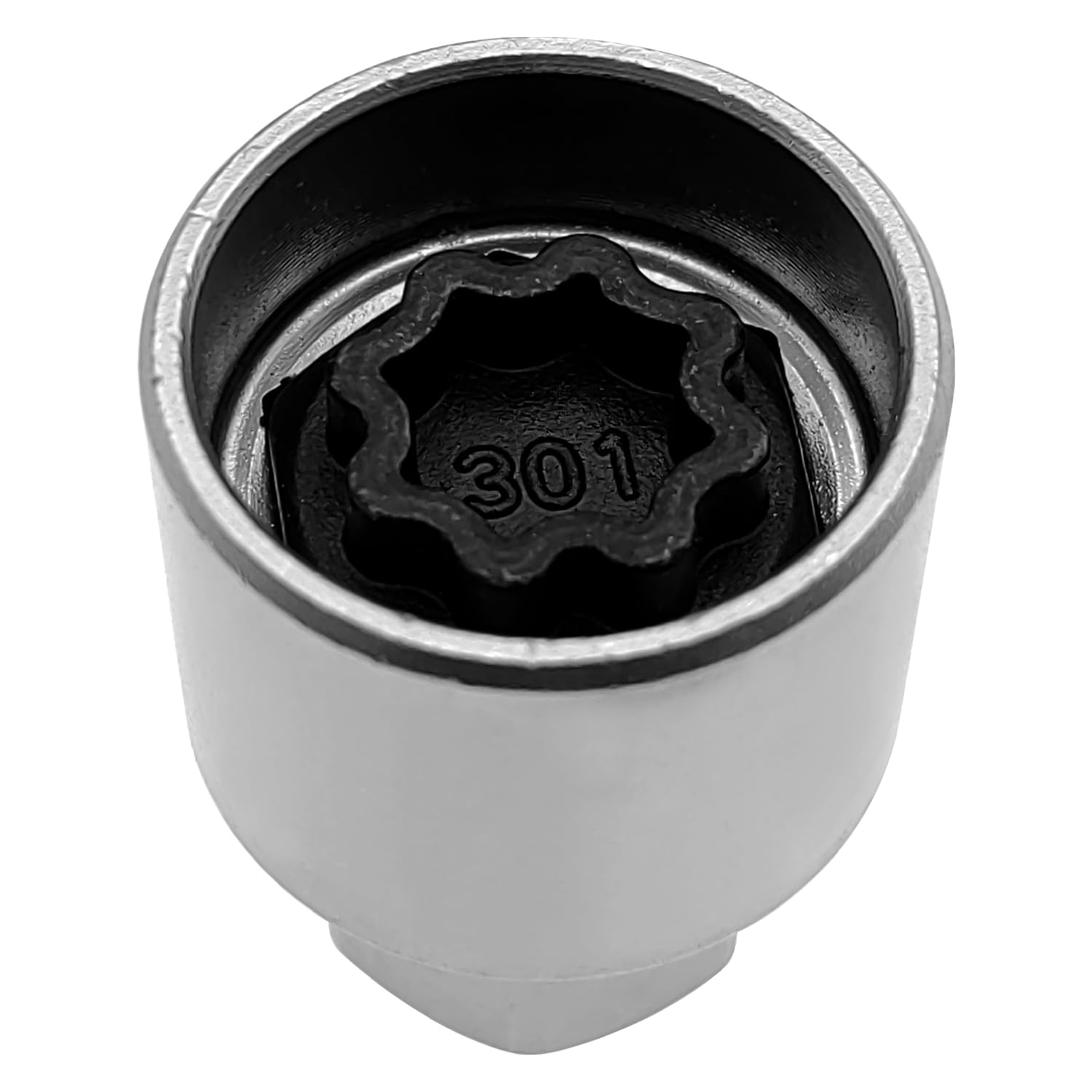 ZKTOOL 301 Anti-Theft Screws Removal and Install Socket Sleeve for Mercedes Benz,Wheel Lock Removal Kit Wheel Lock Key Lock Nut Removal Tool.