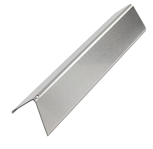 Flavorizer Bar Replacement for Weber Spirit I & II 200 Series, Spirit E210, S210, E220, S-220, 7635 Stainless Steel Grill Heat Plate, 3 Pack, 15.3" x 3.5" x 2.5" (Front Control Panels)