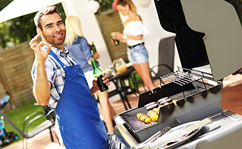 DELSbbq 7528 Stainless Steel Cooking Grates Replacement for Weber Genesis E and S Series 300 E310 E320 S310 S320 Gas Grills,19.5 inch #304 Stainless Steel