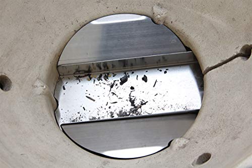 Ash Tool Slid Out ash Drawer Stainless Steel for Large Big Green Egg Green Egg Replacement Parts ash Clean Tool