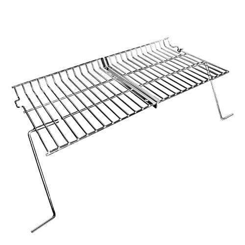 Hisencn Grill Warming Rack for Char Griller 5050 3001 5650 5072 3008 Stainless Steel Warming Rack Replacement for Gas & Charcoal Grill Char-Griller 5050 5650