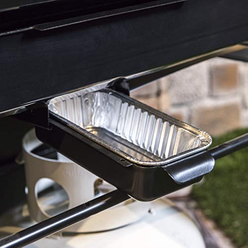 Char-Broil 9328812P06 Aluminum Disposable Grill Drip pan, (10-Pack), Silver