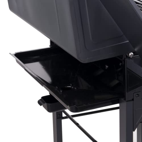 Char-Broil 463331422 Performance Amplifire 4-Burner Cart Style Liquid Propane Gas Grill, Metallic Gray