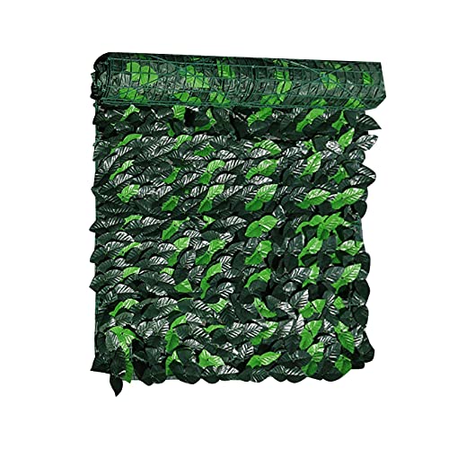 Pomobie Artificial Ivy Privacy Fence Screen, 19.69"x39.37" Artificial Hedges Fence and Faux Ivy Vine Leaf Decoration for Outdoor Decor, Gardenecor, Garden