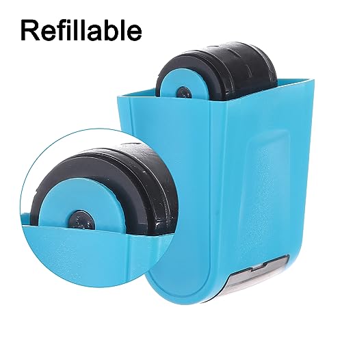 iNenk Dashed Handwriting Lines Practice Roller - Confidential Roller Stamp, Teacher Supplies for Classroom - Easy-to-Use & Compact - Enhance Handwriting Skills for Kids(Yellow - Blue - Red 3pcs)