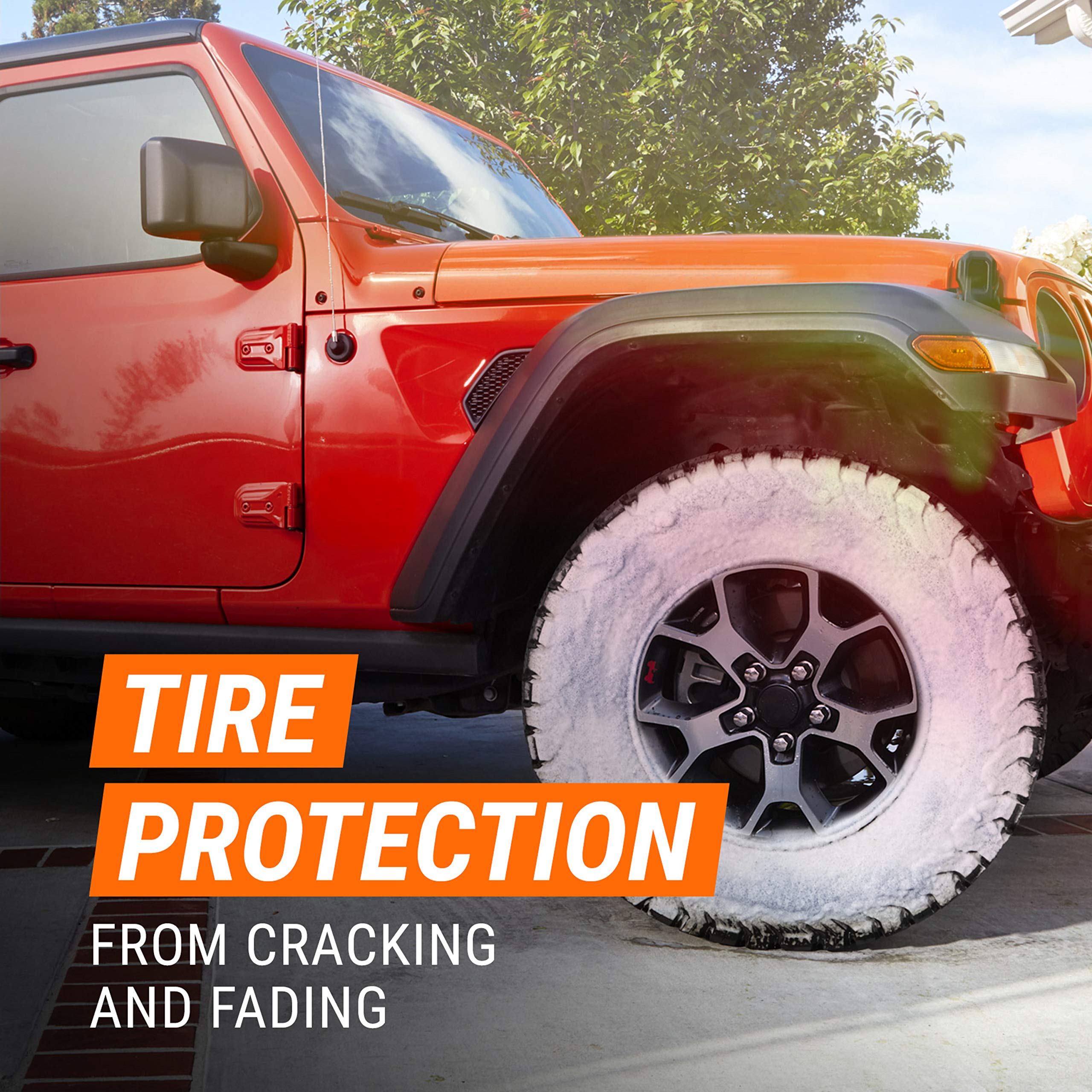 Armor All 14900 Tire Foam Ultra Shine, 18-Fluid Ounce Cans (Pack of 6)