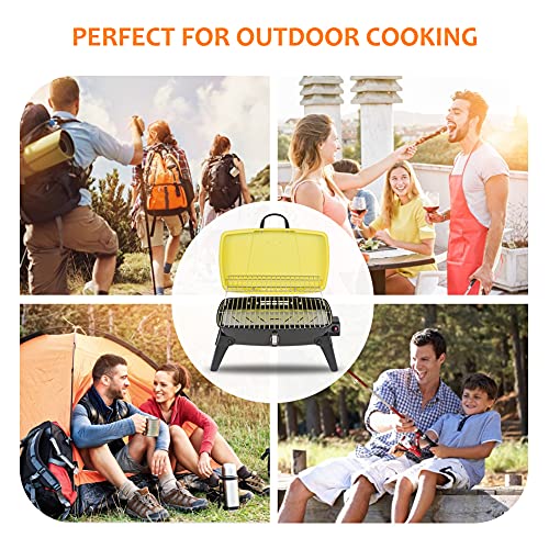 Camplux Portable Gas Grill 189 Square Inches, Camping Grills for Outdoor Cooking