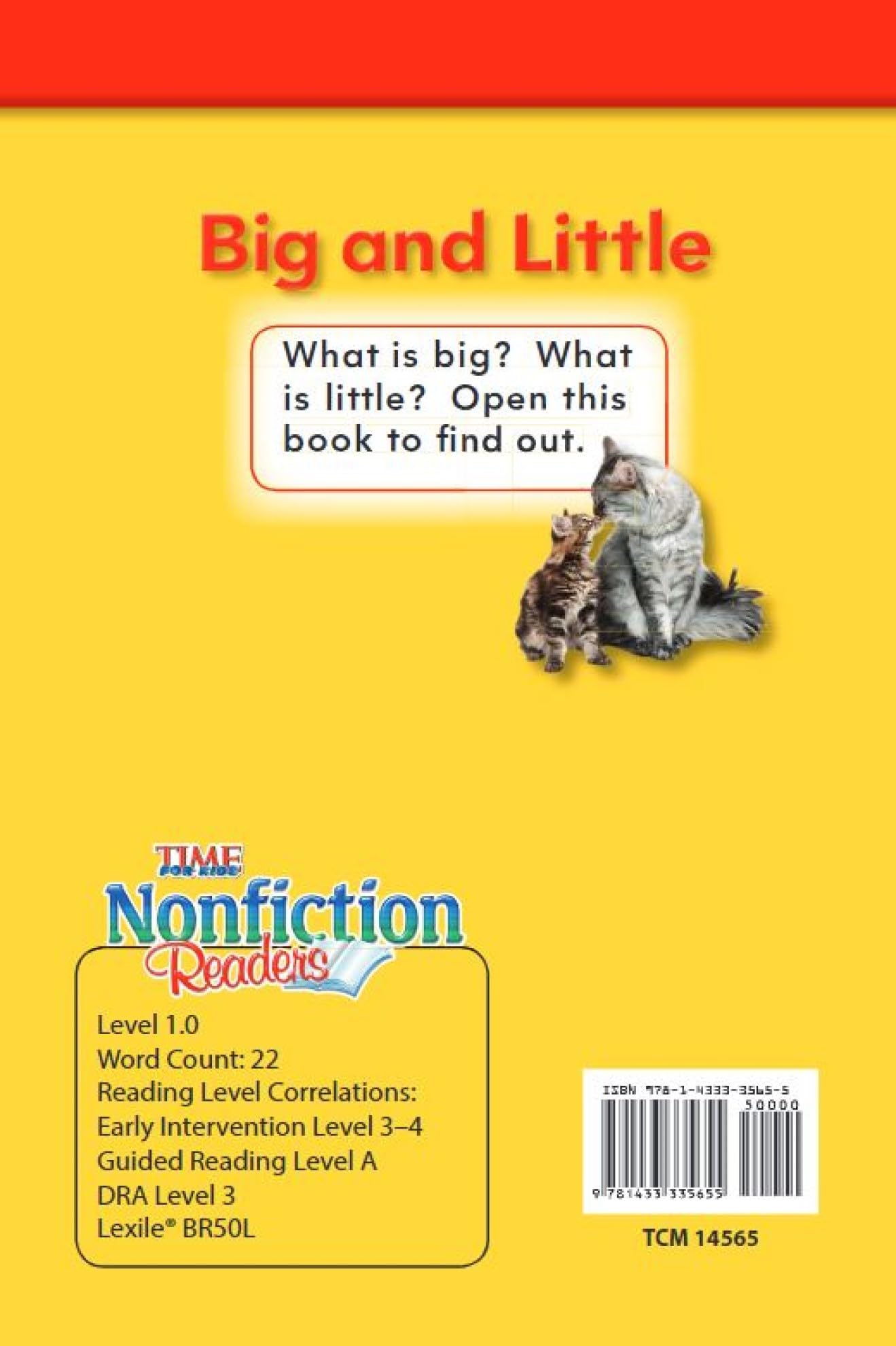 Teacher Created Materials - TIME for Kids Informational Text - 30 Book Set - Grade 1 - Guided Reading Level A - I