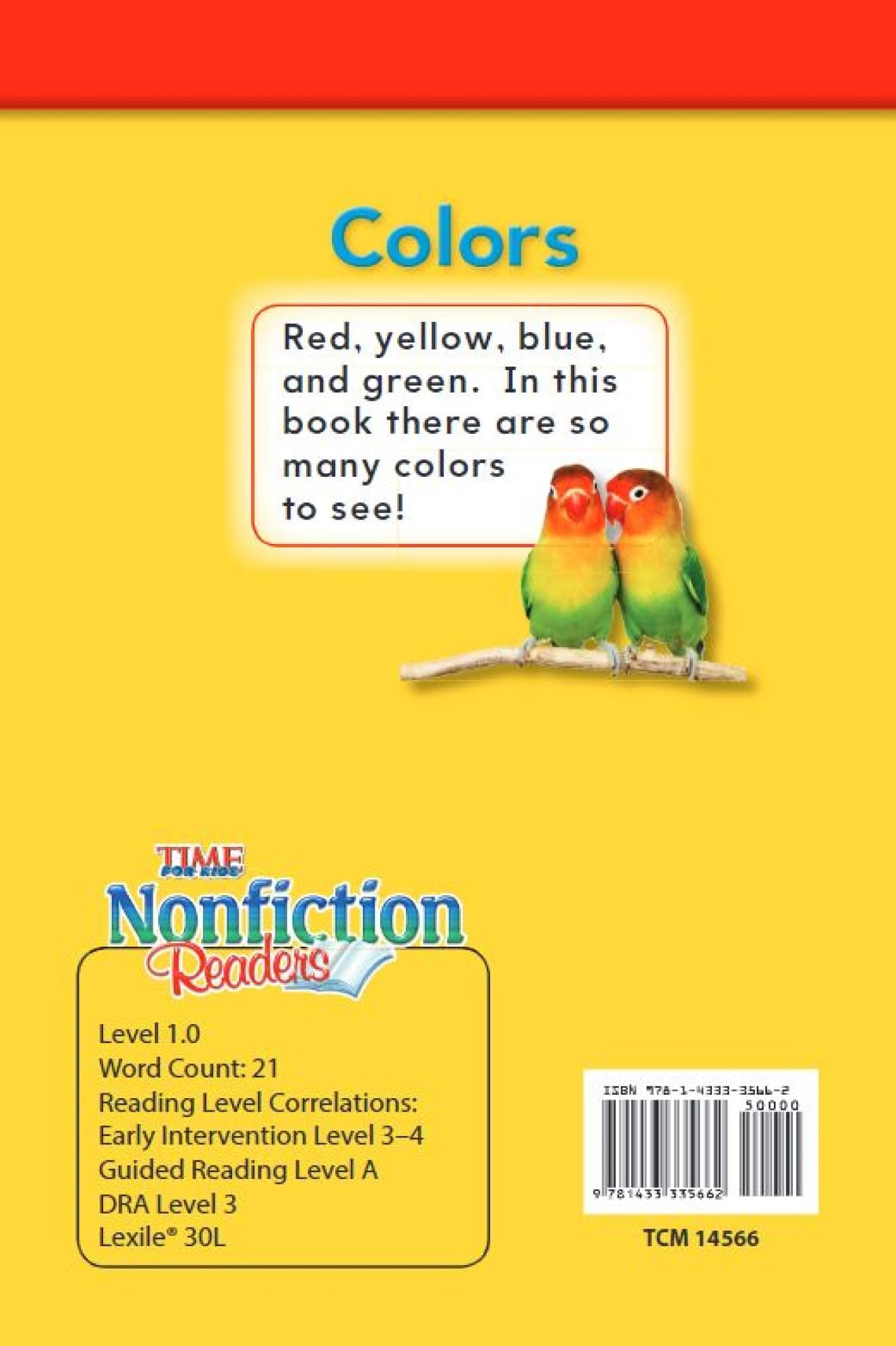 Teacher Created Materials - TIME for Kids Informational Text - 30 Book Set - Grade 1 - Guided Reading Level A - I