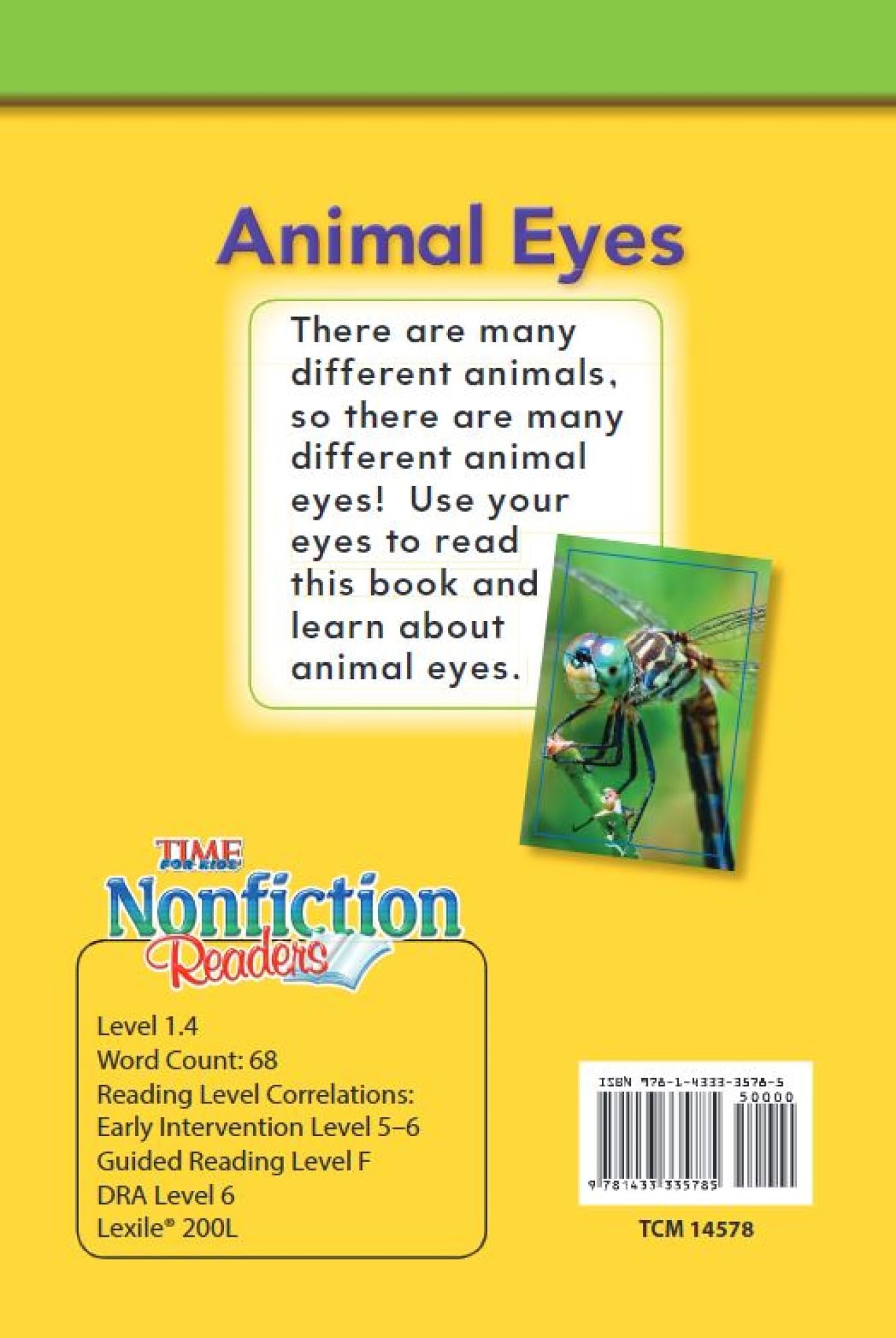 Teacher Created Materials - TIME for Kids Informational Text - 30 Book Set - Grade 1 - Guided Reading Level A - I