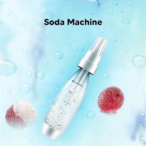 Soda Maker, Professioanl Homemade Soda Fizzy Water Machine Manual Sparkling Water Machine for Sparkling Water Making Drinking Home Use