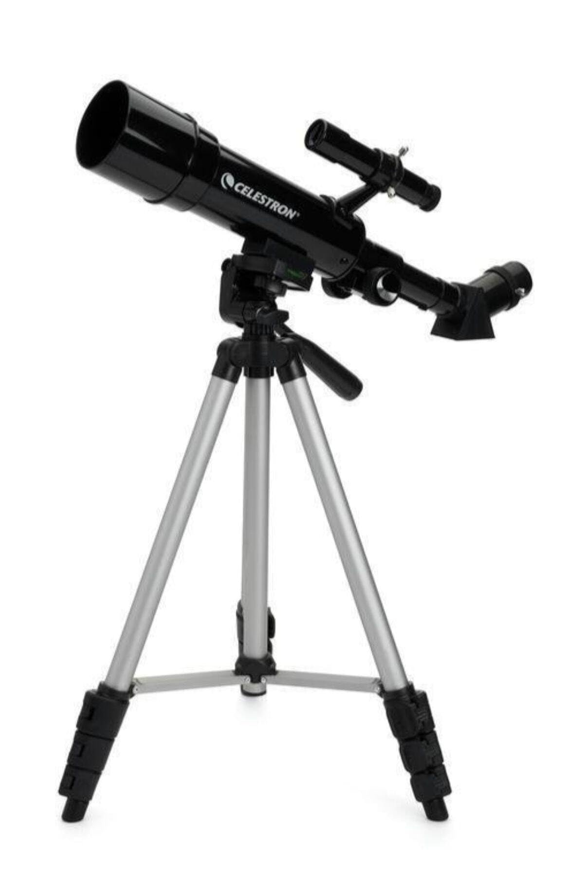 Celestron - 50mm Travel Scope - Portable Refractor Telescope - Fully-Coated Glass Optics - Ideal Telescope for Beginners - BONUS Astronomy Software Package