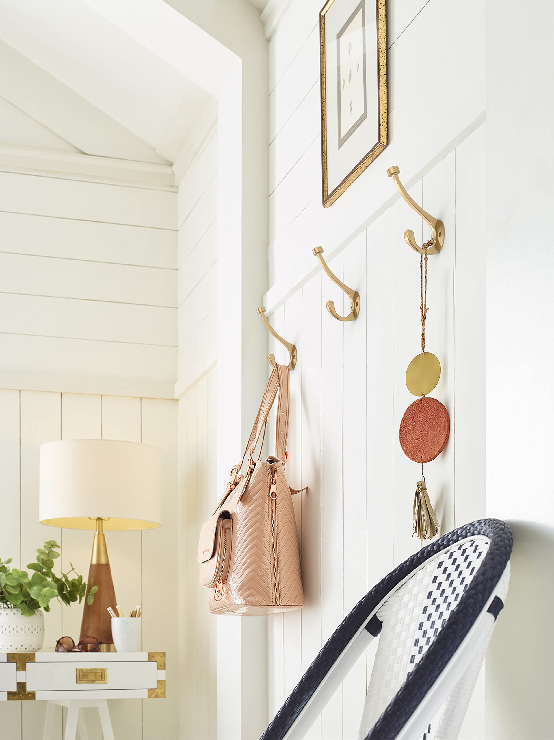 Amerock | Pilltop Coat Hook | Wall Mount | Oil Rubbed Bronze | 1 Pack | Robe Hook | Towel Hook | Entryway Hook | Bathroom Hook