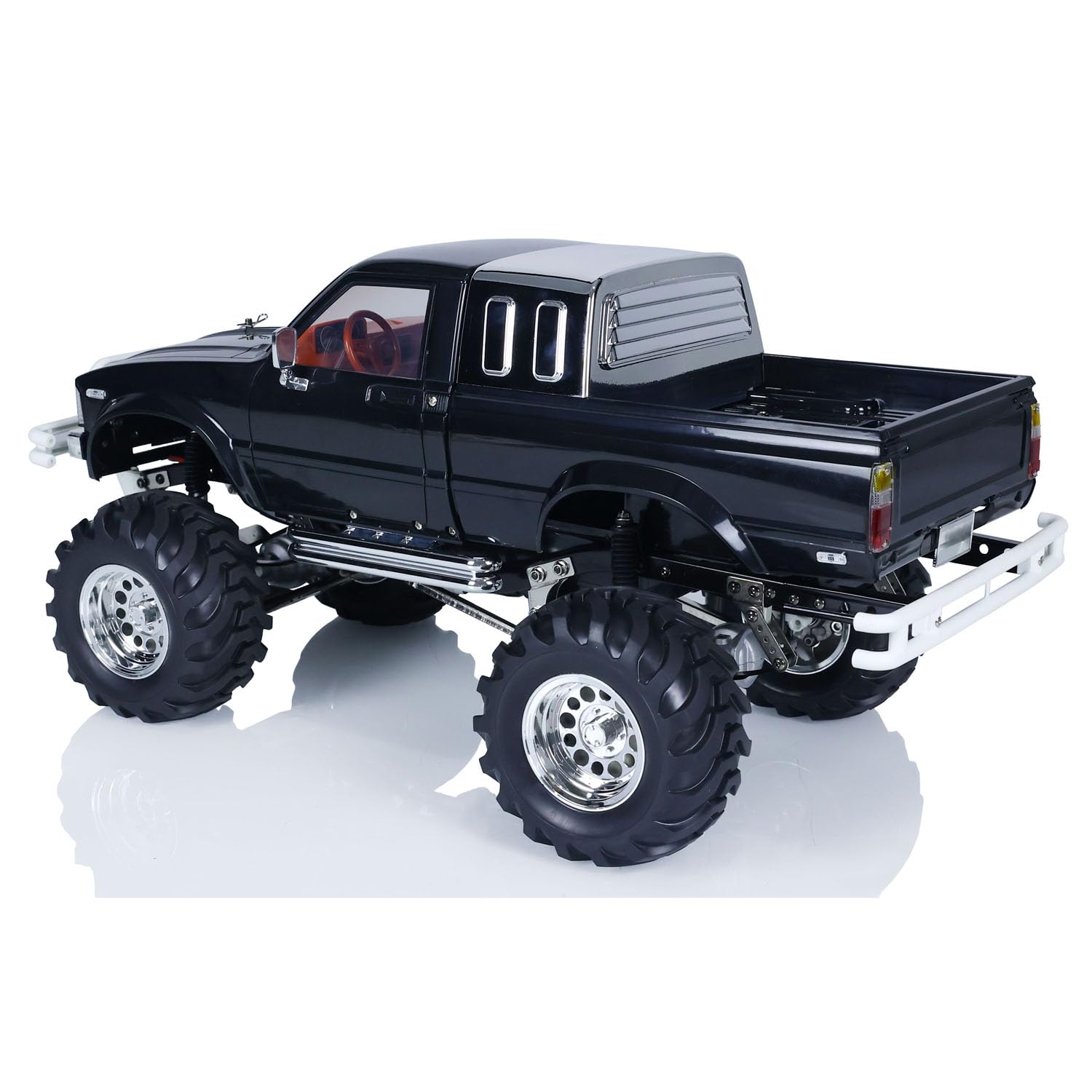 wheelfun Hg 1/10 4 * 4 RC Pickup Truck Rally Car Series Car Racing Crawler 2.4G RTR Black