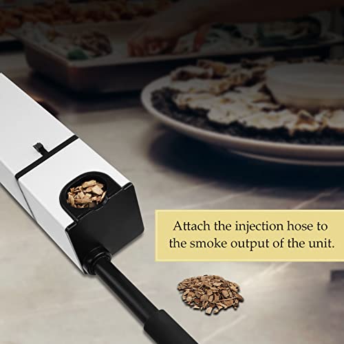 Handheld Cocktail Smoker-Includs Wood Chips-Smoke Infuser for Meat, Food,Drink,Cheese, BBQ Handheld Indoor Portable Smoking,Foodie Accessories Gift.