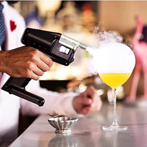 GAOMIN Cocktail Smoker Kit Smoking Gun Food Smoker Portable Smoke Infuser for Drinks Molecular Bubble Water Sprayer Handheld Drink Smoker Kit for Bar Kitchen Restaurant