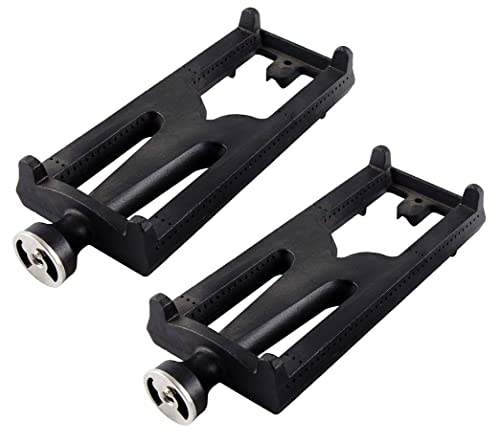 Wondjiont 2pack Cast Iron Grill Burners, Replacement for Select DCS 27, 27 Series and Lynx Gas Grill Models (16" x 6 1/4)