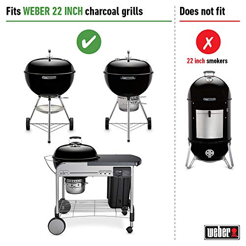 Weber 7441 Replacement Charcoal Grates, 17" grate for 22ββ Charcoal Grill, Stainless Steel