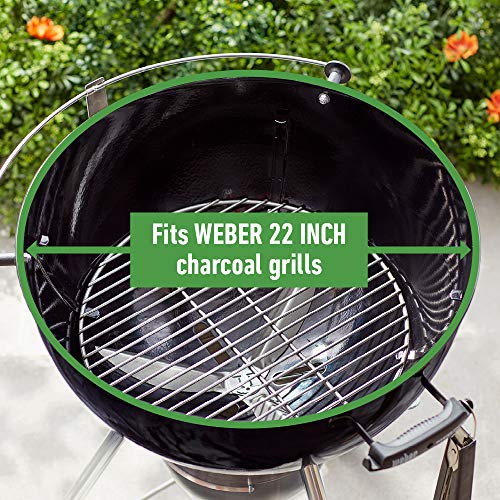 Weber 7441 Replacement Charcoal Grates, 17" grate for 22ββ Charcoal Grill, Stainless Steel