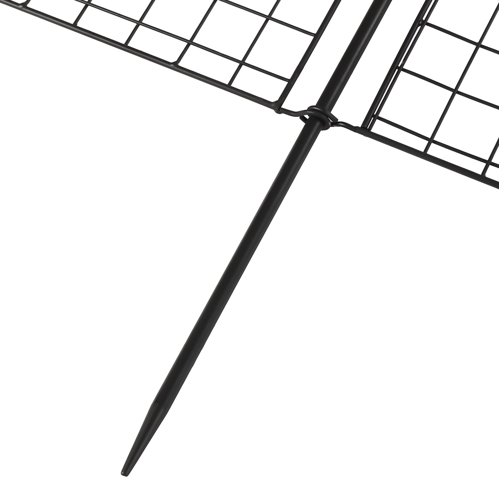 8PCS Steel Fence Panel Garden Border Landscape Edging Yard Fencing Decor 43"x31" for Lawn, Garden, Vegetable Garden