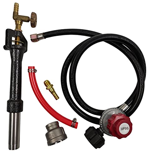 Gas Forge Burner with Regulator Propane Gas Metal Metling Furnace