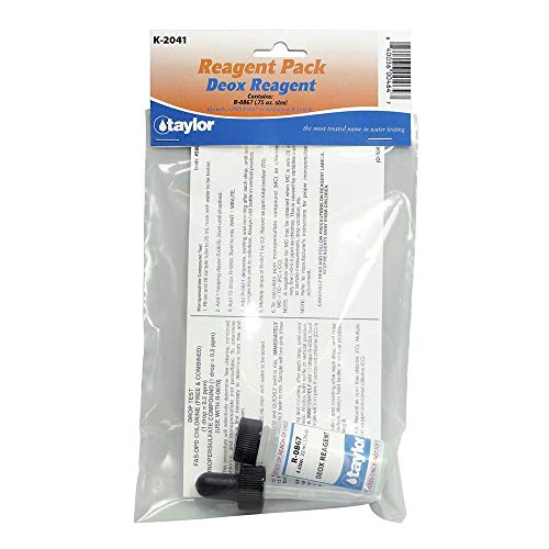 Taylor Technologies K-2041 Deox Reagent Pack, 3/4 oz.