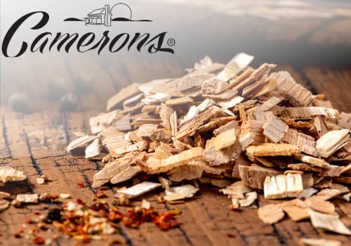 Camerons Products Wood Smoker Chips 3 Pack~ 2 lb. Bag, 260 cu. in. - Apple, Hickory, Mesquite, 100% Natural, Fine Wood Smoking and Barbecue Chips…