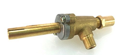Sunrise Natural Gas Burner Valve + Knob Replacement for Commerical Range