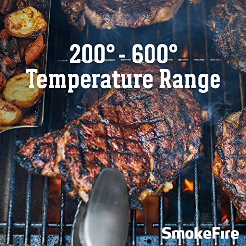 Weber SmokeFire EX6 (2nd Gen) Wood Fired Pellet Grill, Black