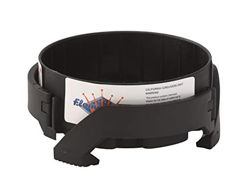 Flame King Spider Base for 1lb Propane Cylinder, Black (YSNSB1LB)