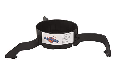Flame King Spider Base for 1lb Propane Cylinder, Black (YSNSB1LB)
