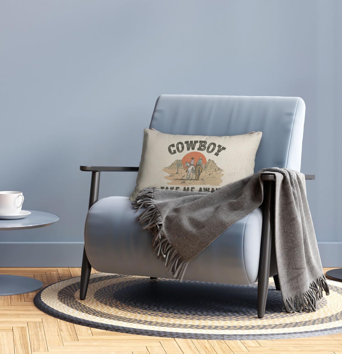 Western Throw Pillows,Cowboy Pillows,Western Pillow Covers,Western Pillow Covers,12 x 20 Inch Cowgirl Throw Pillows,Western Pillow,Western Throw Pillows for Bed (12x20)