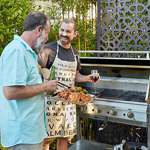Grisun Vegetable Grill Baskets 3 PCS - Heavy Duty BBQ Grill Baskets for Outdoor Grill with handle, Stainless Steel BBQ Vegetable Grilling Baskets with a Round Wok Grill Pan, Dishwasher Safe