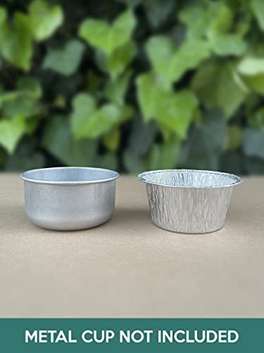 (20 Pack) Grease Cup Foil Liner Compatible with Char-Broil Grills G430-0033-W1 Aluminized Grease Cup and Model 5884694 Universal